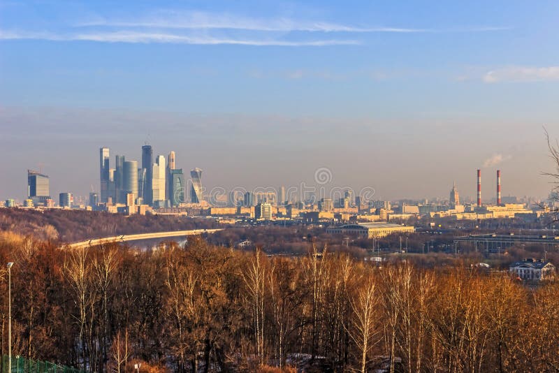 Views of Moscow,Moscow in the Spring Editorial Stock Photo - Image of ...