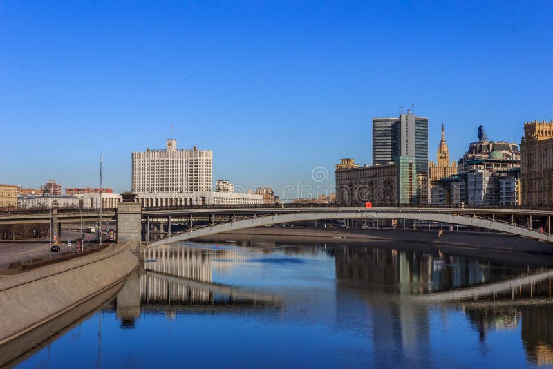 Views of Moscow,Moscow in the Spring Editorial Photography - Image of ...