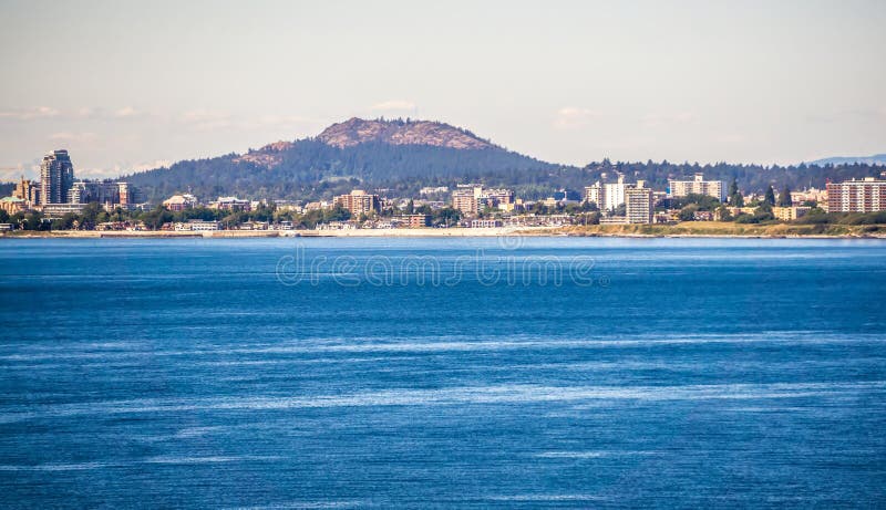 Views from Ogden Point Cruise Ship Terminal in Victoria BC.Canada Stock ...