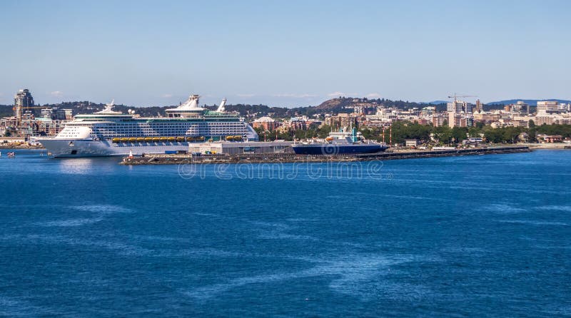 Views from Ogden Point Cruise Ship Terminal in Victoria BC.Canada ...
