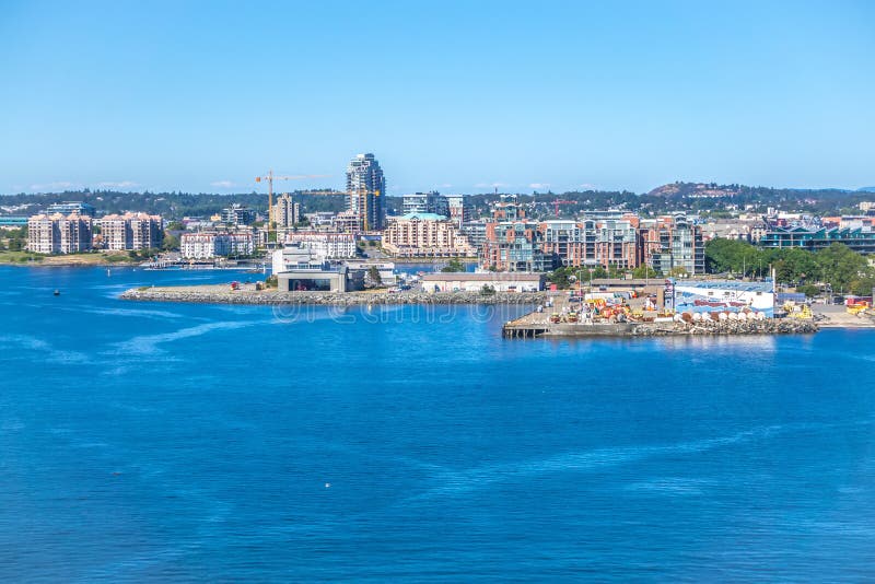 Views from Ogden Point Cruise Ship Terminal in Victoria BC.Canada ...