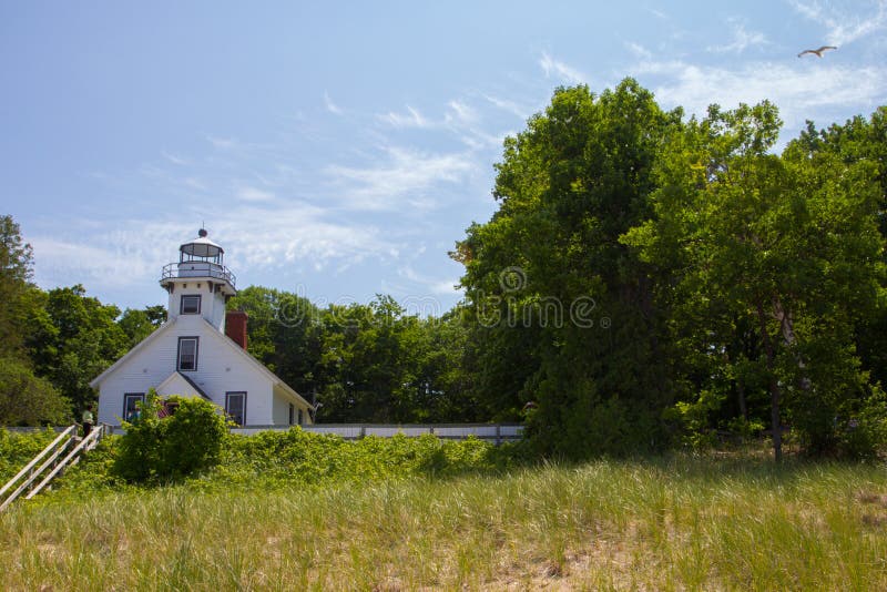 Old Mission Peninsula, North of Traverse City, Michigan in Summer Stock ...