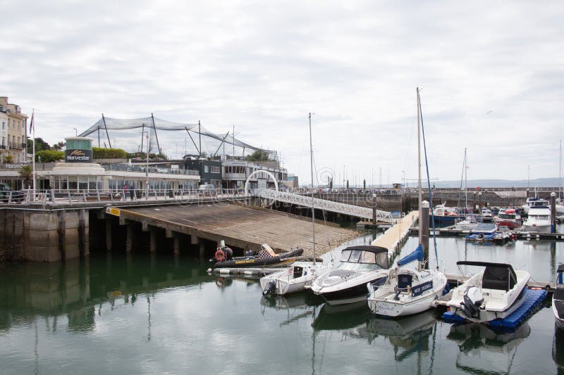 Views Over the Harbour at Torquay, Torbay in Devon in the UK Editorial ...
