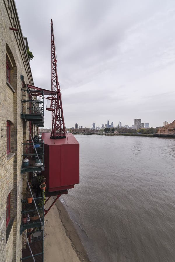 Warehouse Conversion Apartment Stock Photo - Image of indoor, case ...