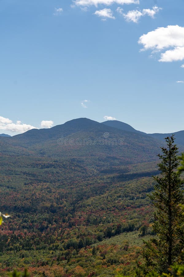 Views Overlooking White Mountain National Forest during the Beginning ...