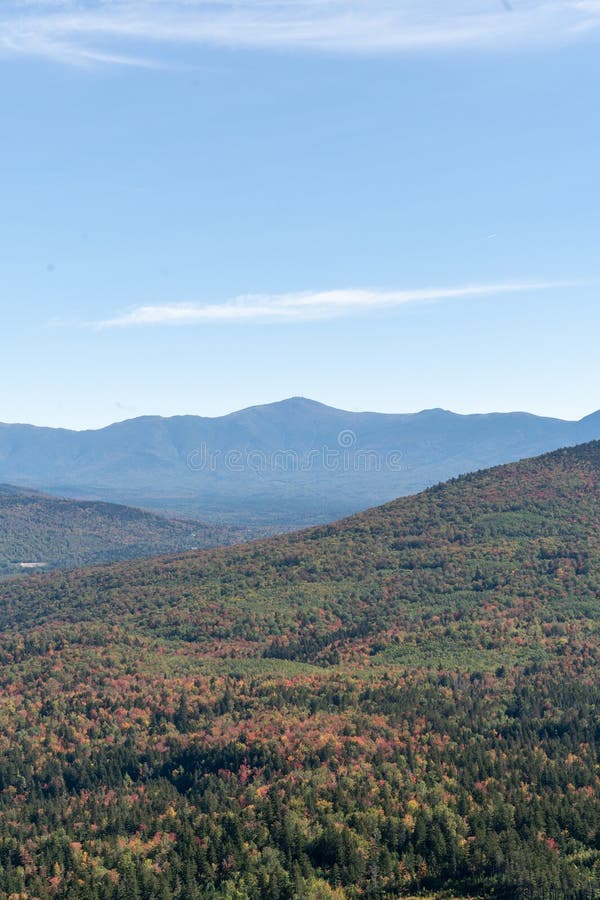 Views Overlooking White Mountain National Forest during the Beginning ...