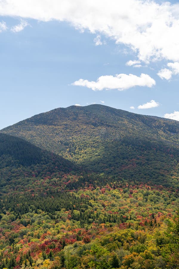 Views Overlooking White Mountain National Forest during the Beginning ...