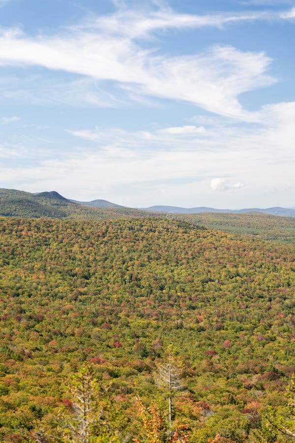 Views Overlooking White Mountain National Forest during the Beginning ...