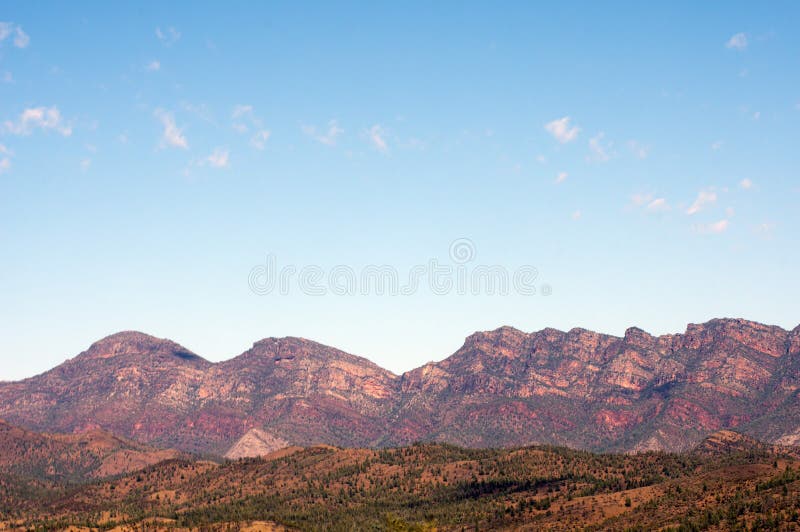 Ikara-Flinders` Ranges National Park, SA, Australia Stock Image - Image ...