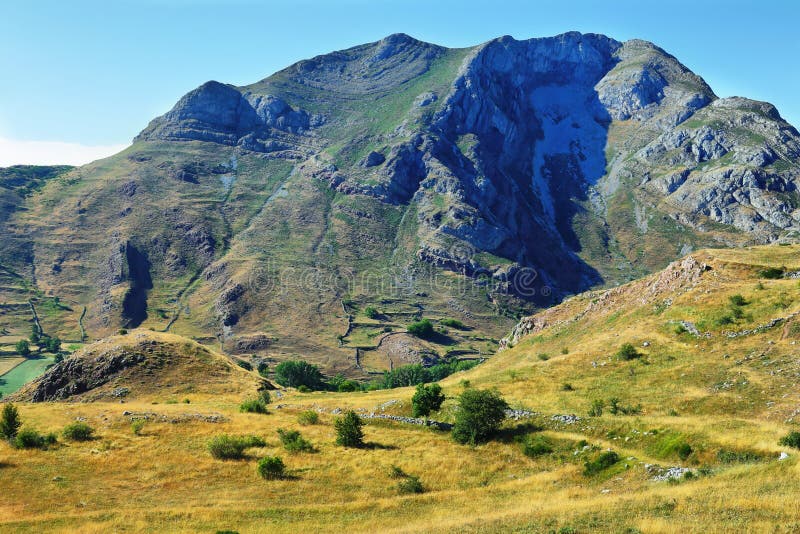Views of Region of Babia, Province of Leon, Spain Stock Image - Image ...
