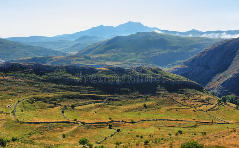 Views of Region of Babia, Province of Leon, Spain Stock Photo - Image ...