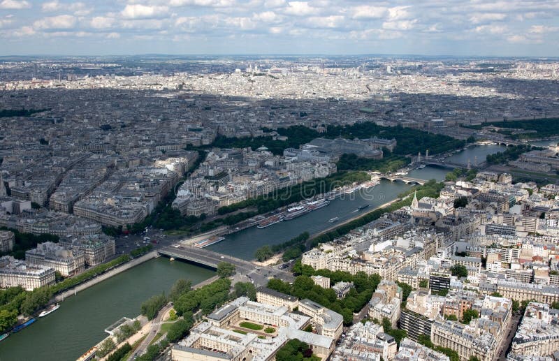 Views of the Seine stock photo. Image of sacre, architecture - 2595722