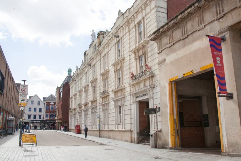 Views of Streets in Exeter, Devon in the UK Editorial Photography ...