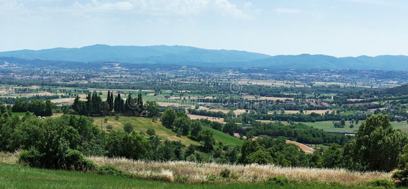 Views of the Valley in Tuscany Stock Photo - Image of italy ...
