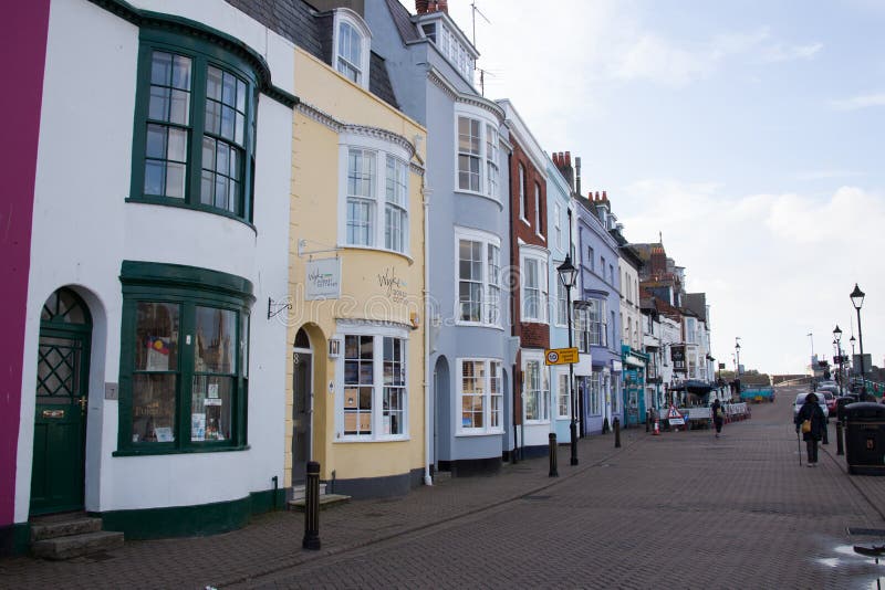 Views of Weymouth Harbour in Dorset in the UK Editorial Stock Photo ...