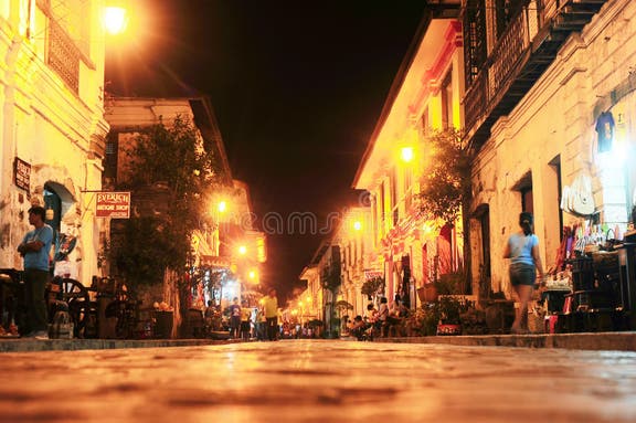 Cobblestone Street Vigan City Stock Photos - Free & Royalty-Free Stock ...