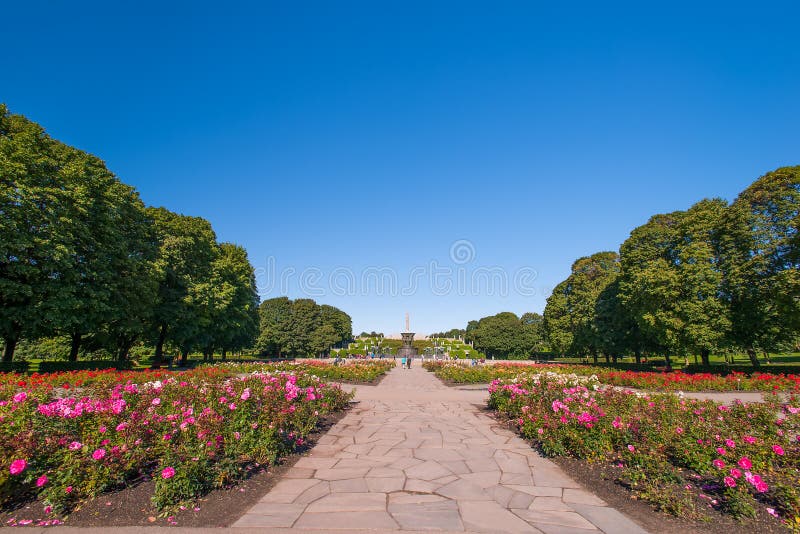 Vigeland park editorial image. Image of frognerparken - 26371160