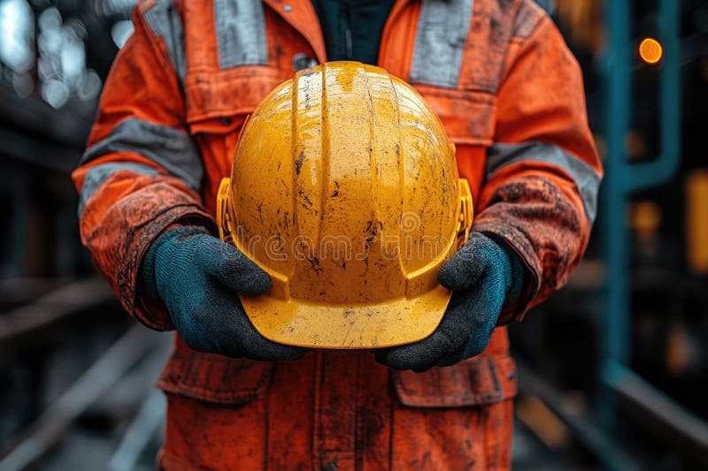 Vigilance and Commitment To Safety at an Active Work Site with a Yel ...