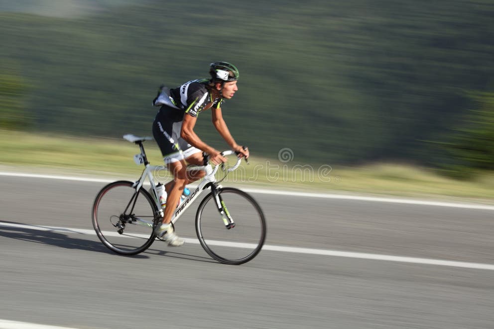 Viglasky Ivan Cyclist from Slovakia Shot Using Panning Techniques ...