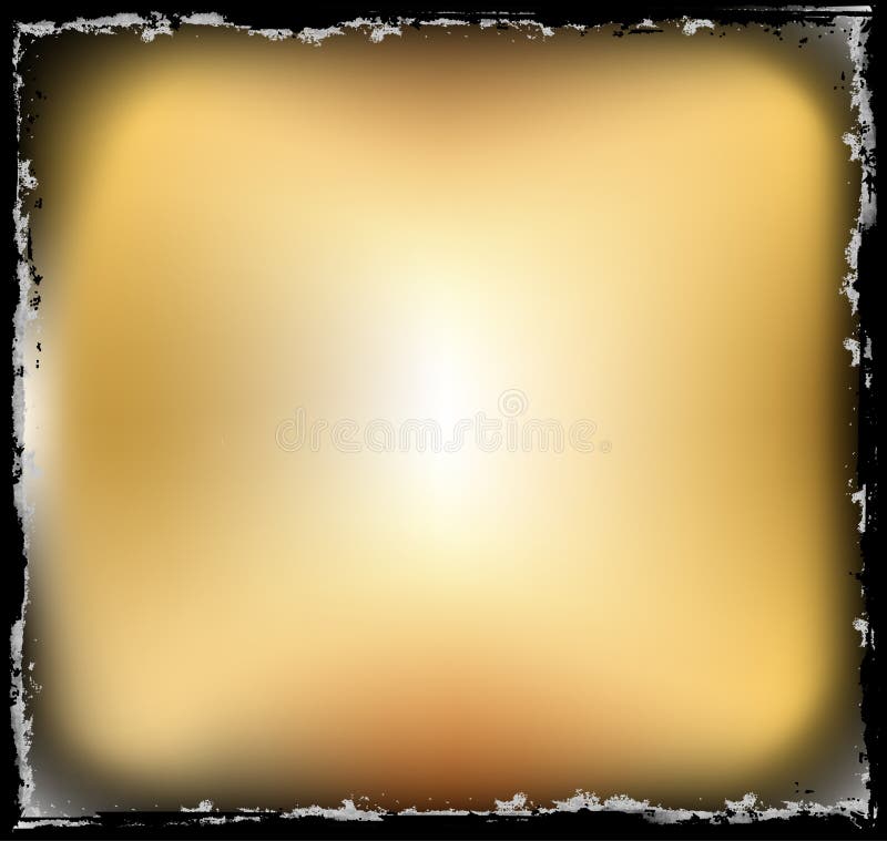 Vignette Frame in Grunge Style Stock Vector - Illustration of rusty ...