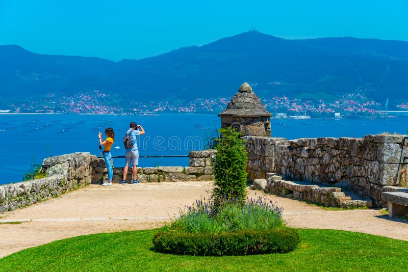 Vigo Spain 10 De Junio De 2022 : Parque En El Castelo Do Castro in Spa ...