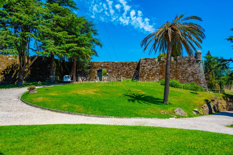 Vigo Spain 10 De Junio De 2022 : Parque En El Castelo Do Castro in Spa ...