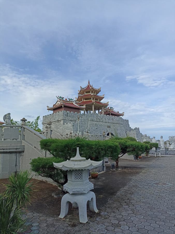 Vihara Place for Worship Budha Stock Photo - Image of shrine, palace ...
