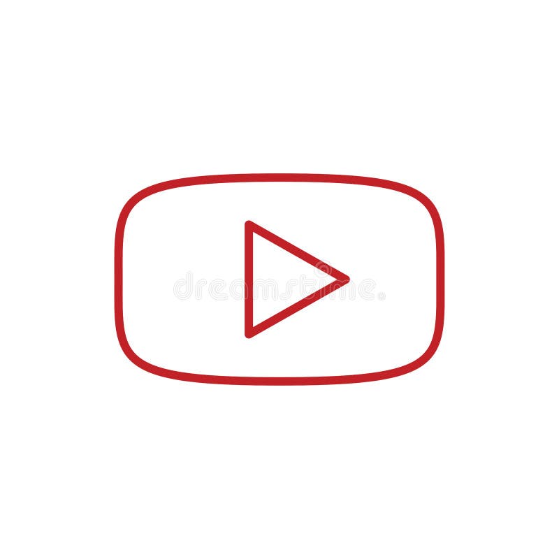Playing Video Button To Start Watching Movie Stock Vector ...