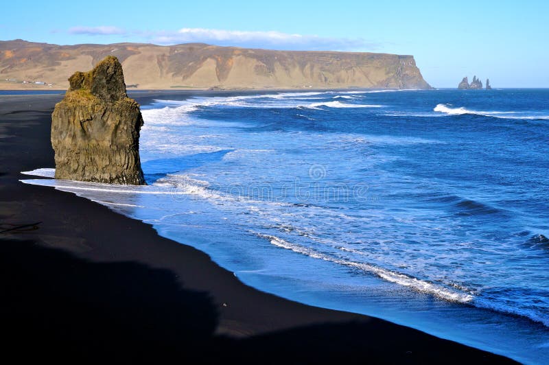Vik Islanda fotografia stock. Immagine di corsa, cielo - 71754778