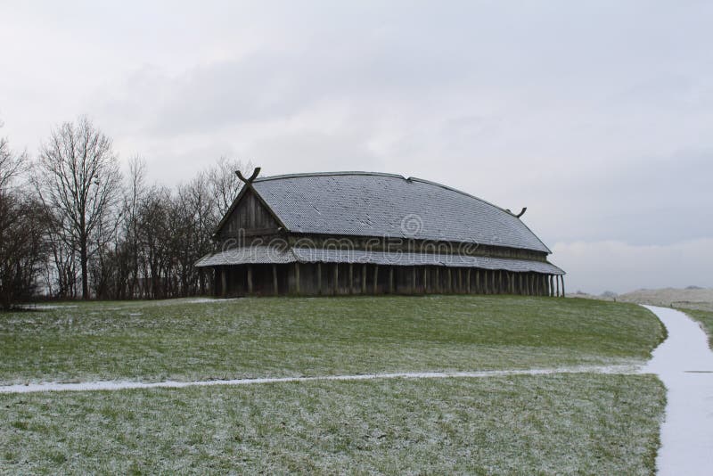 The Viking Castle Trelleborg Stock Photo - Image of castle, trelleborg ...