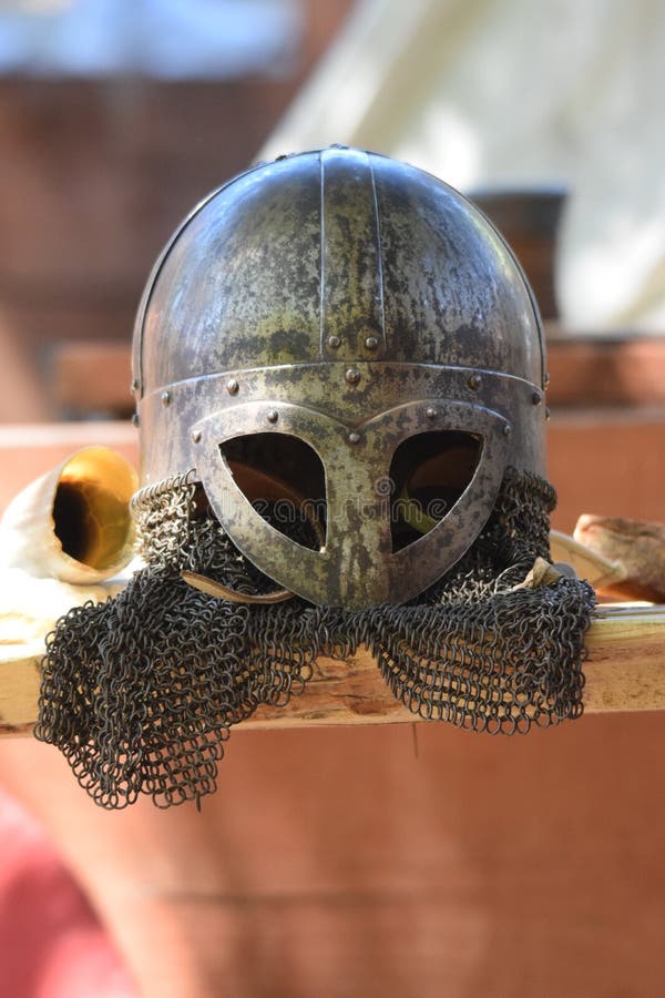 Viking helmet stock image. Image of ancient, norse, viking - 78444977