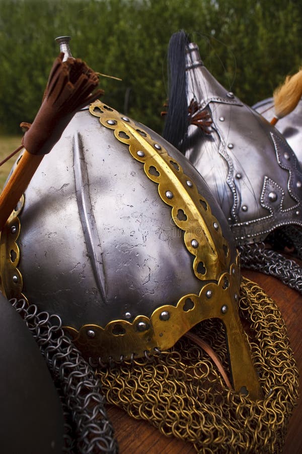 Viking helmets stock image. Image of helmets, helmet - 16469961