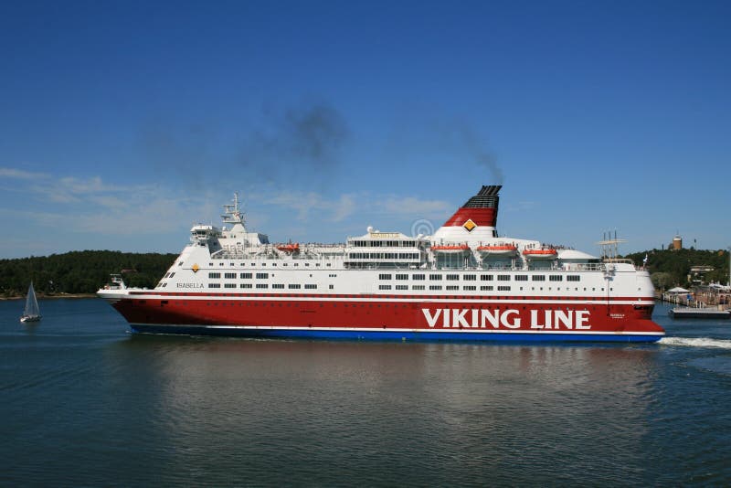 Viking Line Ferry on Aland Islands Editorial Photo - Image of baltic ...