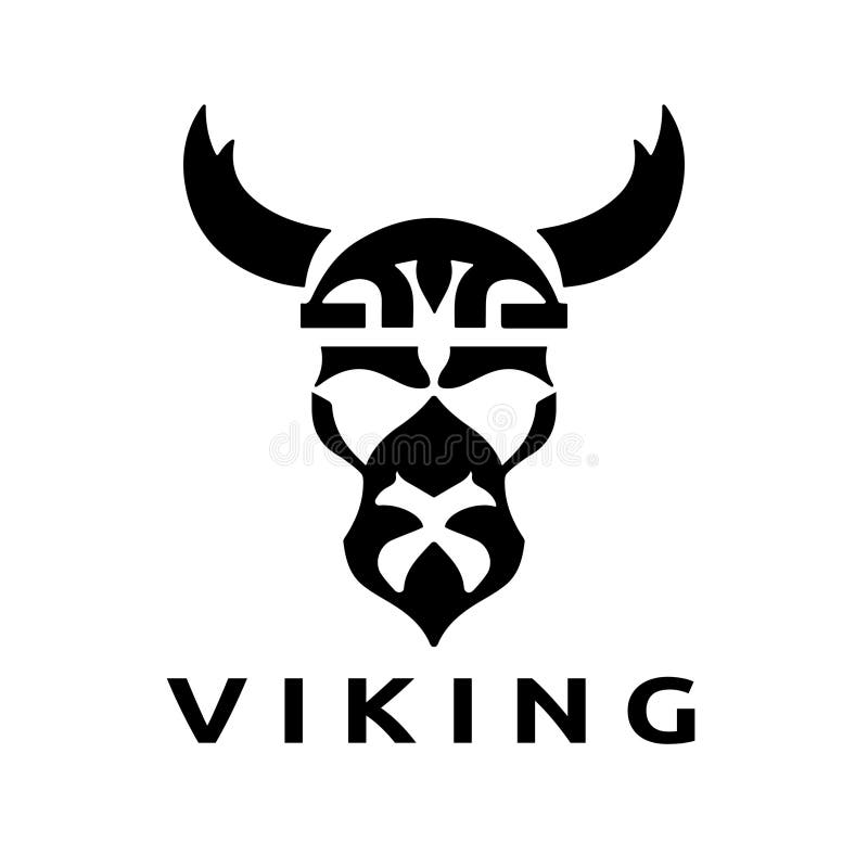 Viking Logo Design Template Stock Vector - Illustration of company ...