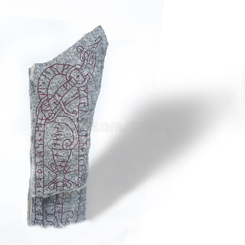 Runestone stock photo. Image of grass, medieval, history - 26077288
