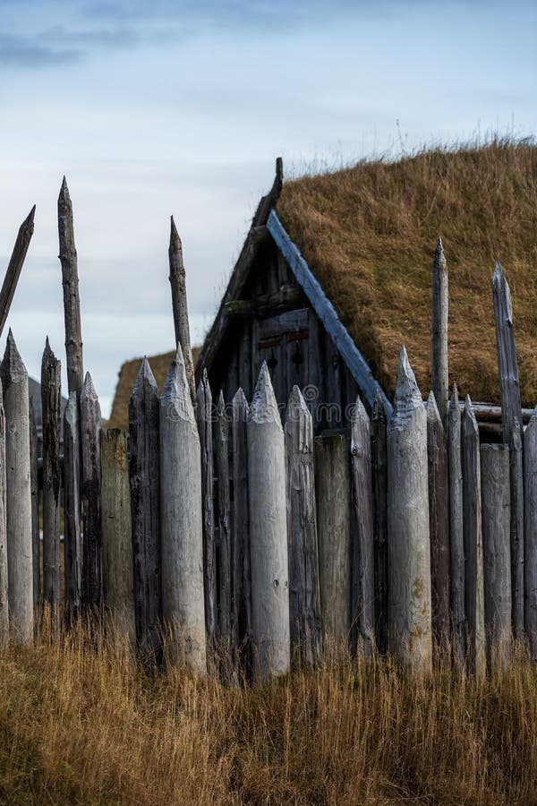 Viking Village Ruins in Iceland Stock Image - Image of knight, border ...