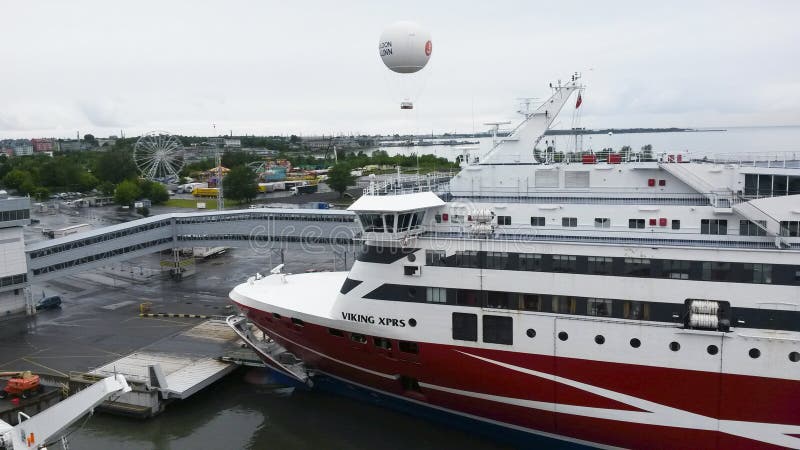 Viking XPRS editorial stock image. Image of estonia, cargo - 49745104