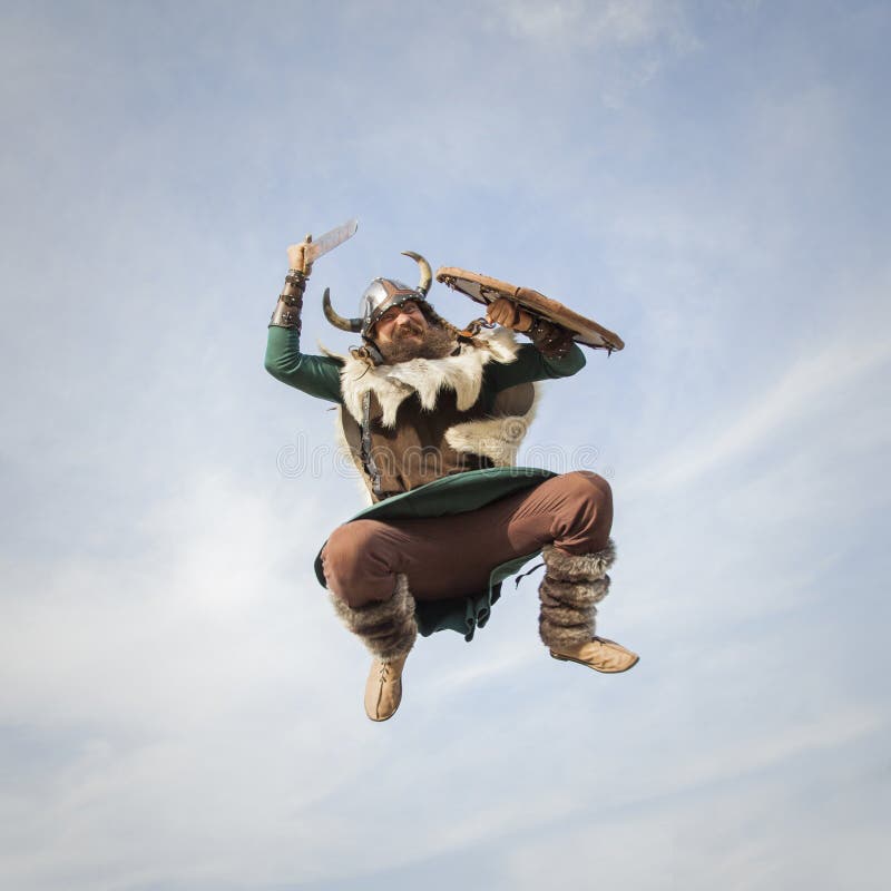 Man Jumping Sword Attack Stock Photos - Free & Royalty-Free Stock ...