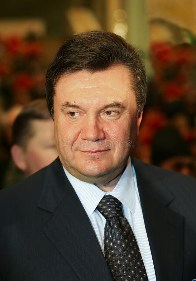 Viktor Yanukovych and Lyudmyla Yanukovych Editorial Stock Photo - Image ...