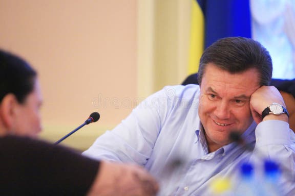 Viktor Yanukovych editorial stock photo. Image of person - 7192623