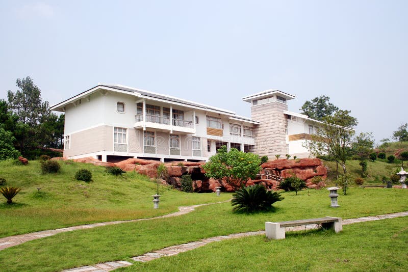 Villa stock photo. Image of meadow, sideway, bypath, alley - 10783792