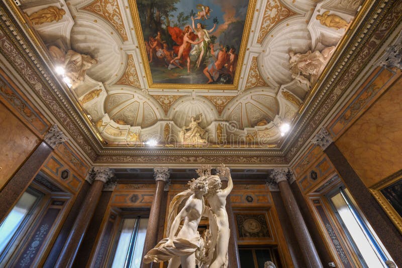 Villa Borghese - Rome, Italy Editorial Stock Photo - Image of culture ...