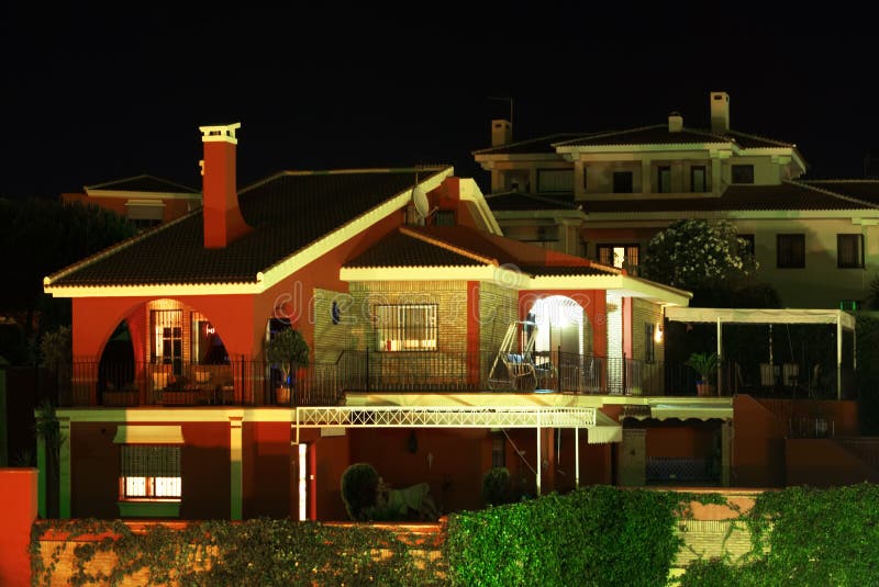 Villa Night Stock Photos - Download 5,628 Royalty Free Photos