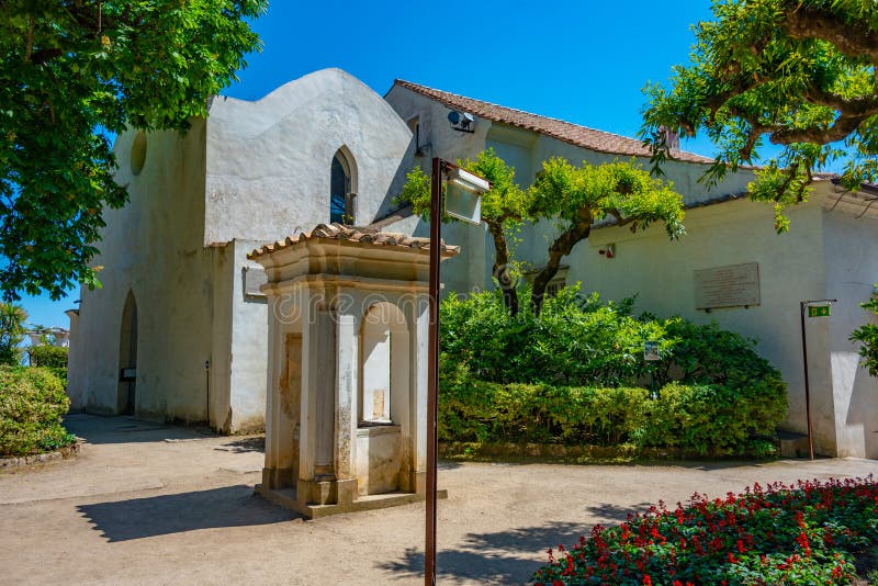 Villa Rufolo in the Italian Town Ravello Stock Photo - Image of ...