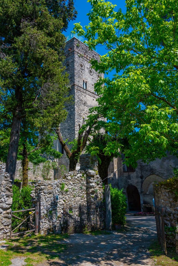 Villa Rufolo in the Italian Town Ravello Stock Photo - Image of italian ...