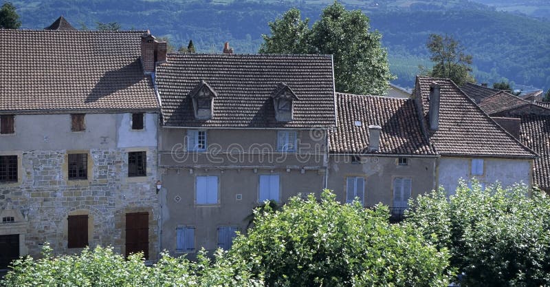 Old french village stock photo. Image of beautiful, medieval - 18270600
