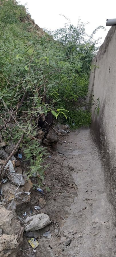 A Village Back Side View this is Water Sevrage System and Room Back ...