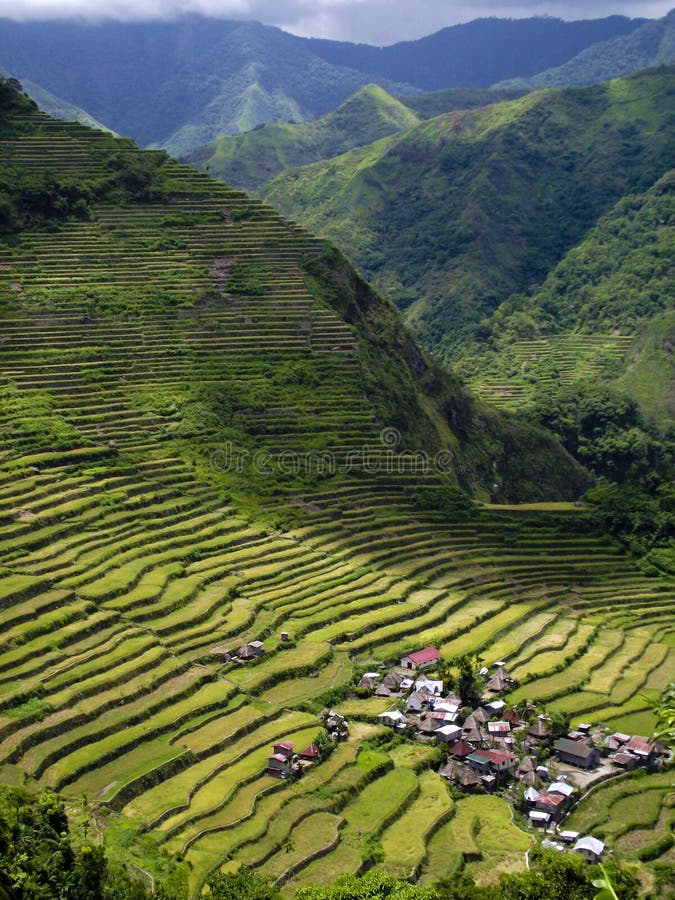 Village of batad stock photo. Image of nature, mountain - 68862460