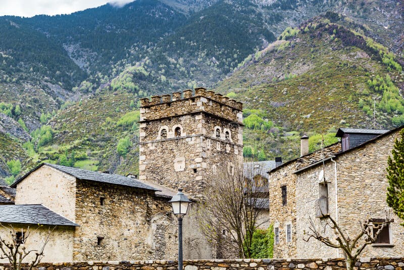 Village of Benasque. Spain stock image. Image of picturesque - 92944647
