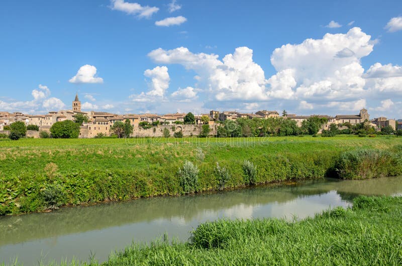 Village of Bevagna (Umbria) Stock Photo - Image of village, italy: 76388830
